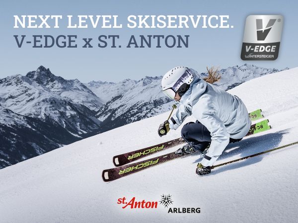 New "V-Edge" edge technology revolutionizes skiing on the Arlberg