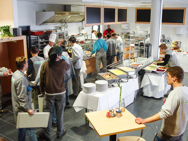 Canteen as meeting place