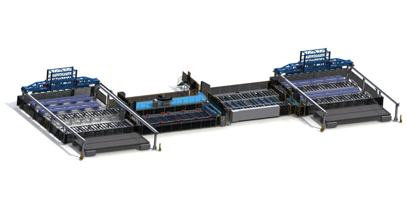 In this project, a very large, fully automatic ultrasonic testing ...